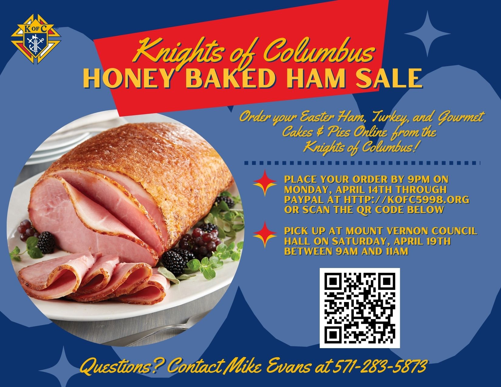Honey Baked Ham Sale - Mount Vernon Council #5998 Website